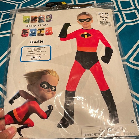 Disney | Costumes | Disney Pixar Dash Costume | Poshmark
